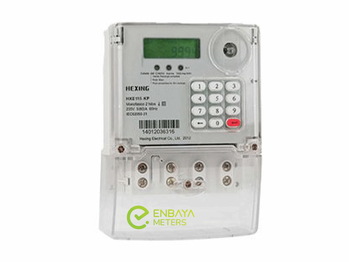 Prepaid Electricity Meter - Single Phase